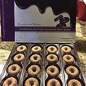 Amazon.com : Manhattan Dark Chocolate Covered Jelly Rings 2 lb Box ...