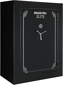 Amazon.com: Stack-On E-90-MB-E-S-72 Elite 72" TALL, 62-90 Gun Safe with ...