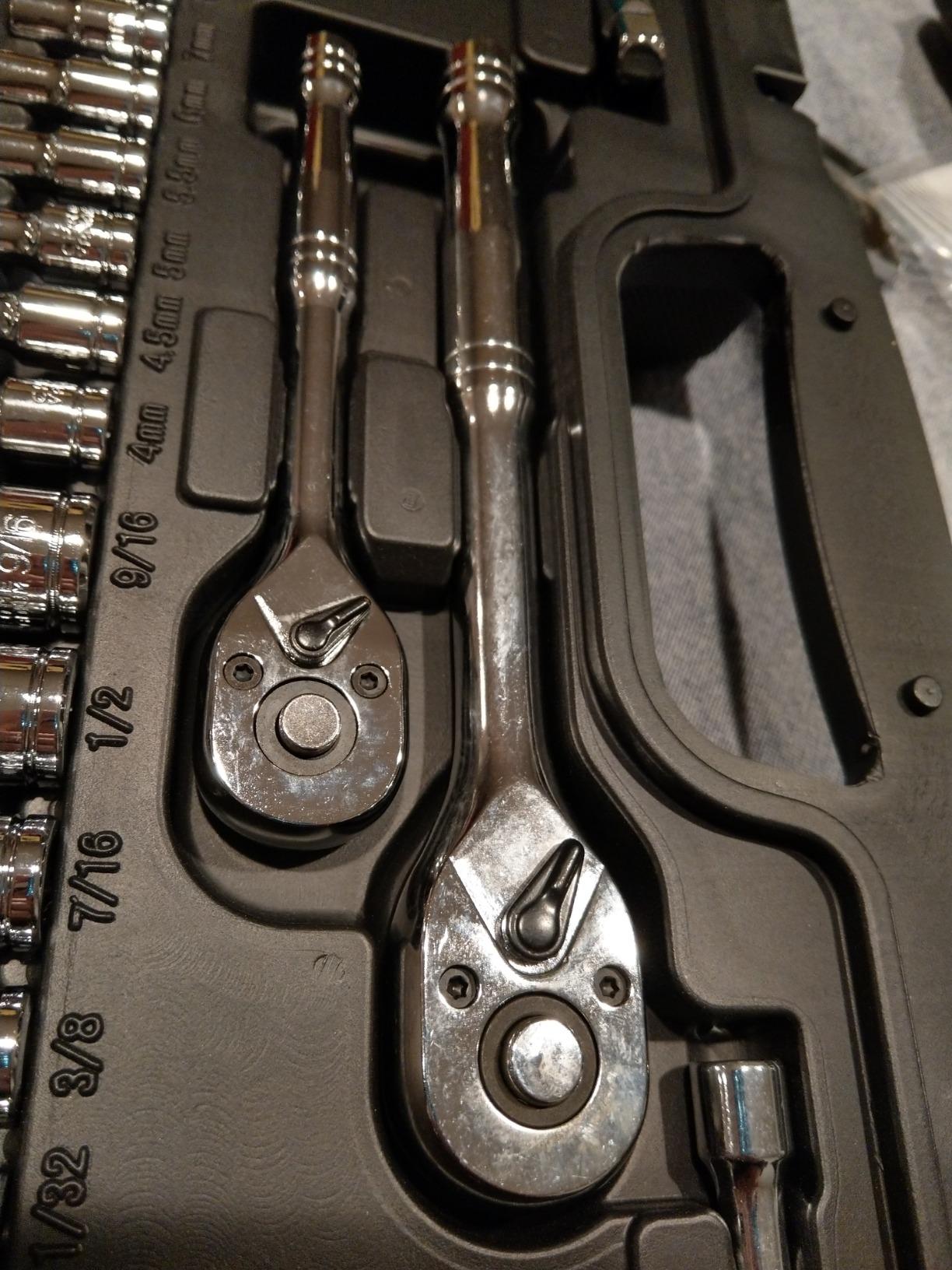 $13/mo - Finance Amazon Basics Mechanics Socket Set, 145-Piece | Buy ...