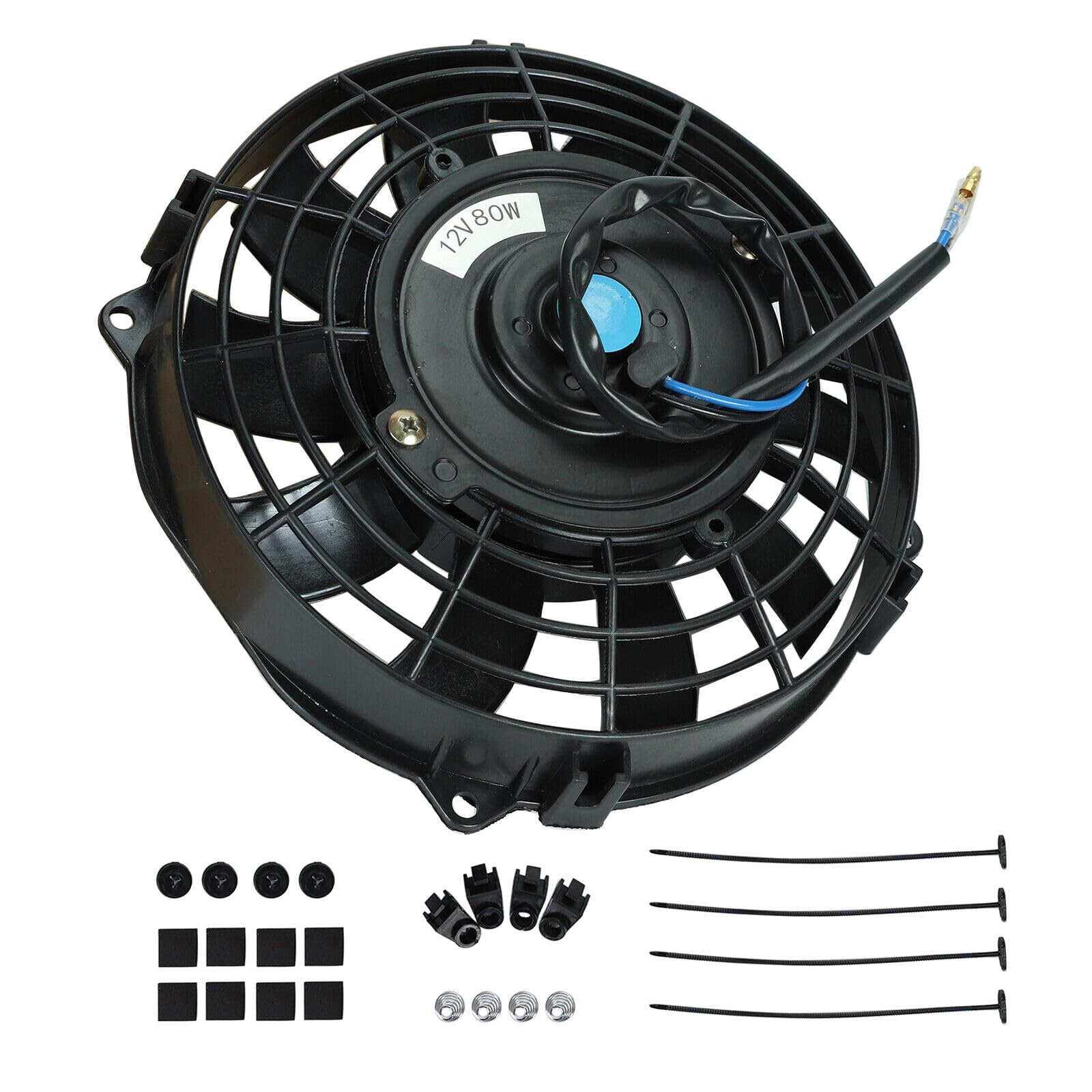 Universal Fit Fan 10 Inch Fan 10" Inch Slim Fan Push Pull Electric ...