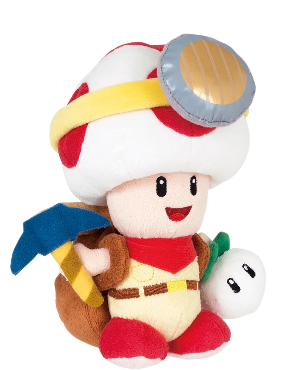 Sanei Super Mario Series Standing Pose Captain Toad Plush Toy, 7.5 ...