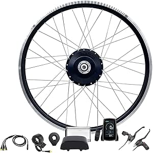 TDR 48V 500W E-Bike Conversion Kit 28" 29" Front Hub Gear Motor for ...