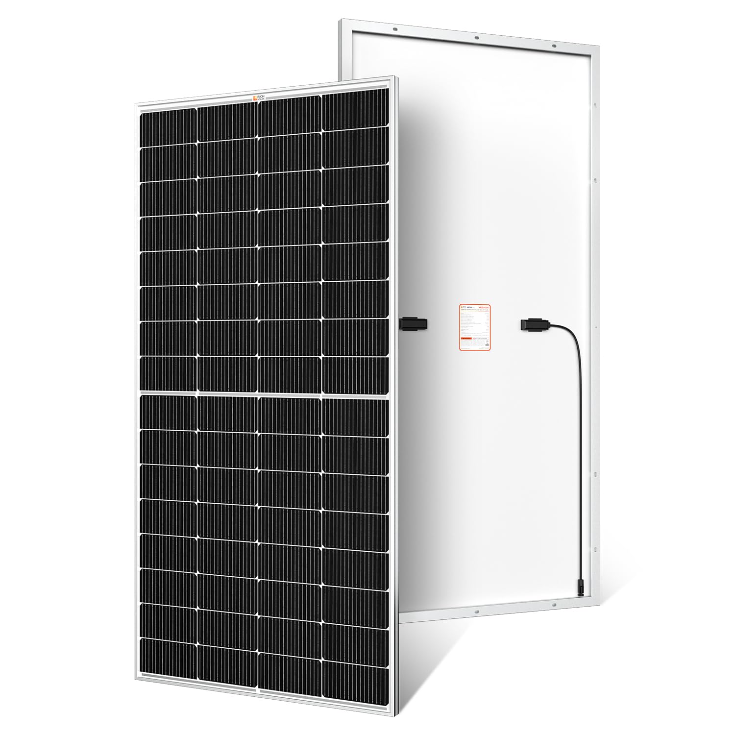 RICH SOLAR 250 Watt 12 Volt 16BB Cell Monocrystalline Solar Panel High ...
