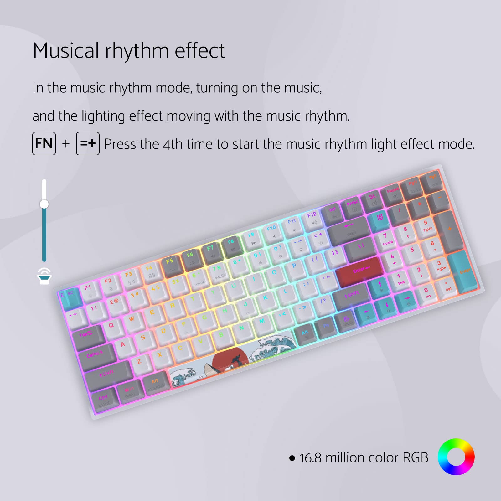 Mua SKYLOONG SK96 Wired Optical-Mechanical Keyboard, Dynamic RGB Effect ...