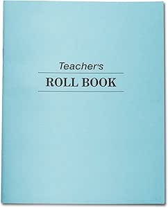 Amazon.com : Teachers Roll Book & Class Record, 48 Double Sided Sheets ...