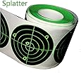 Amazon.com : 100 pack - 7" Reactive Splatter Targets - GlowShot - Multi ...