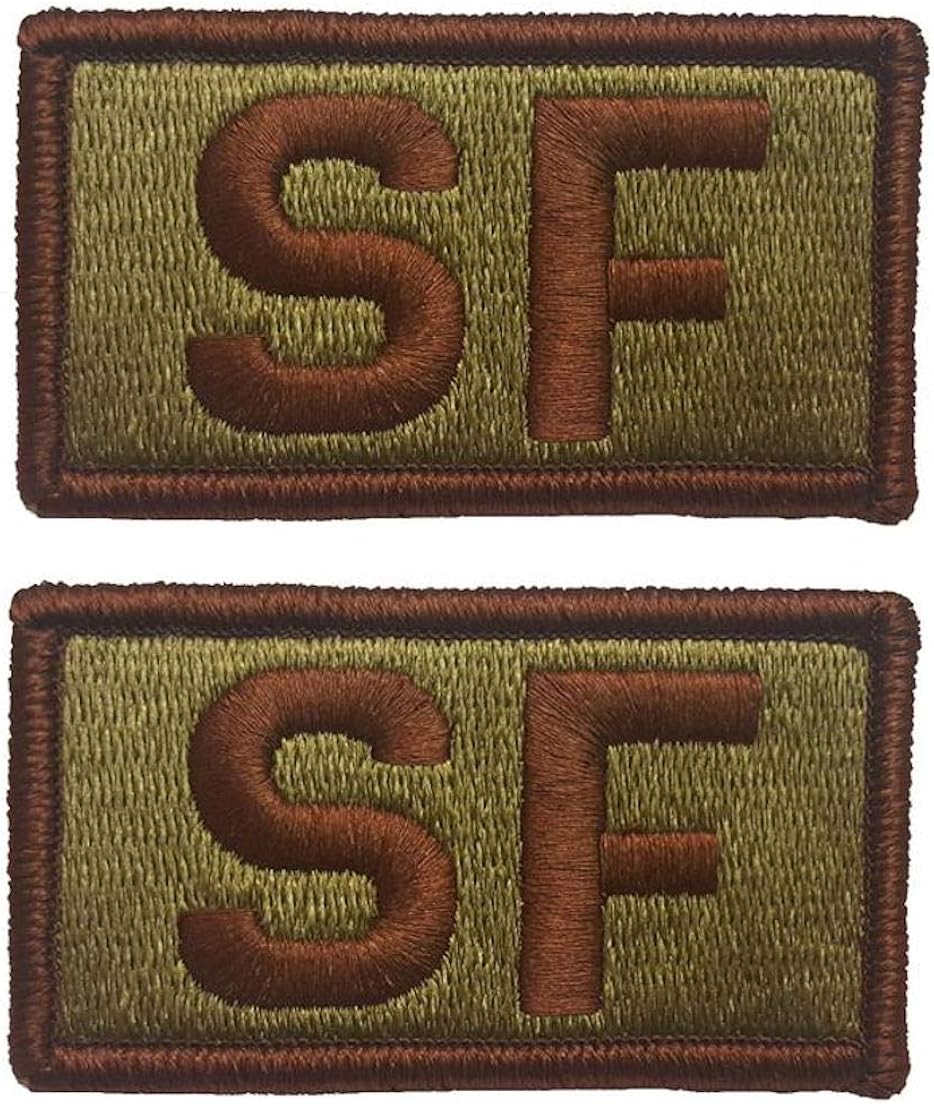 Amazon.com: 2 PACK of USAF Security Forces OCP Patch - Spice Brown ...