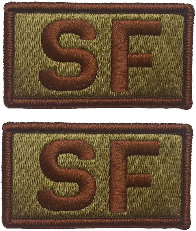 Amazon.com: 2 PACK of USAF Security Forces OCP Patch - Spice Brown ...