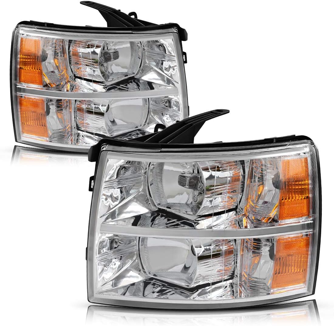 AUTOSAVER88 Headlight Assembly Compatible with 2007-2014 Chevy ...