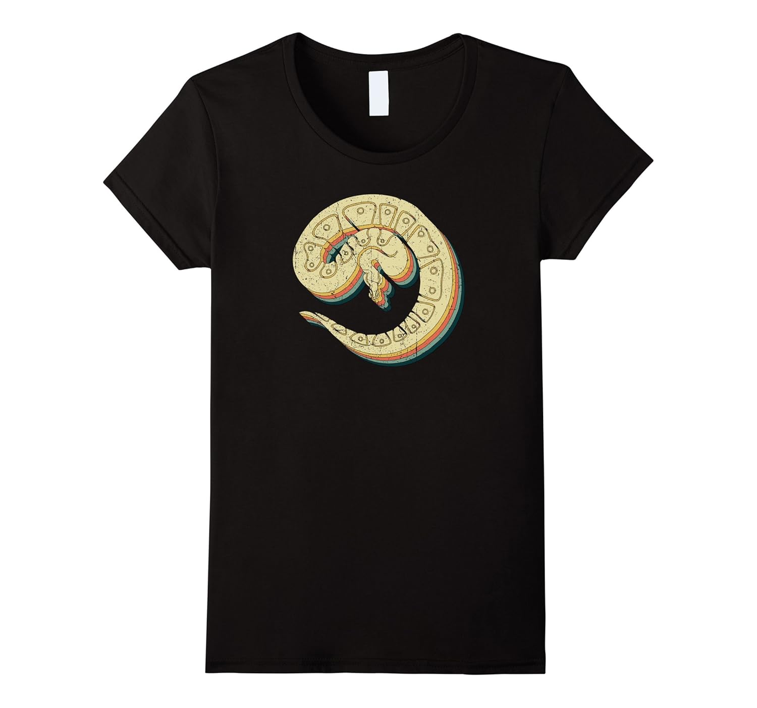 Retro Vintage Ball Python Funny T-Shirt For Ball Python Love-4LVS ...