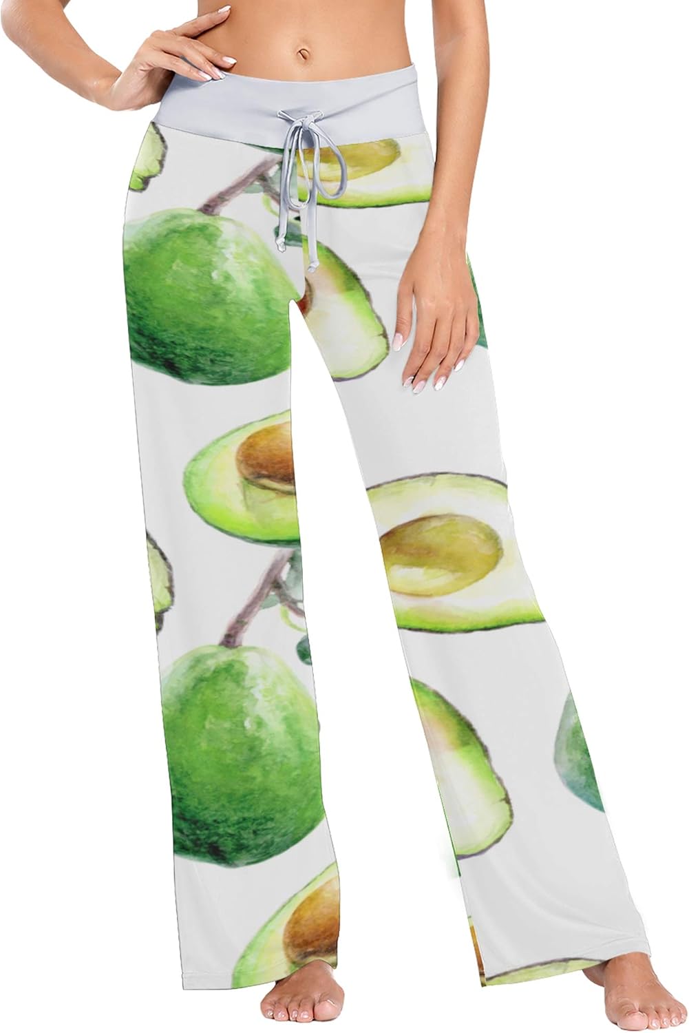 Womens Pants Avocado Tropical Fresh Fruit Family Matching Pajama ...