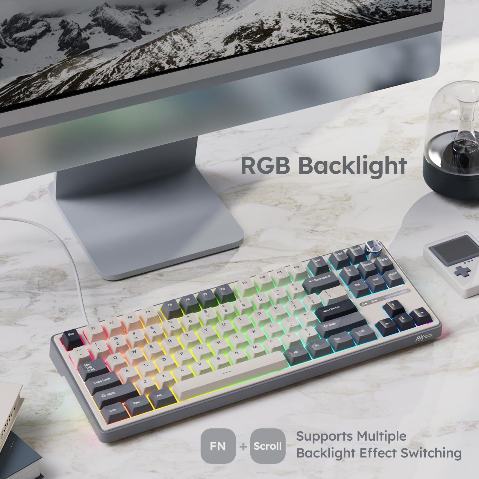Mua RK ROYAL KLUDGE R87 Pro Wired Mechanical Keyboard with Hot ...