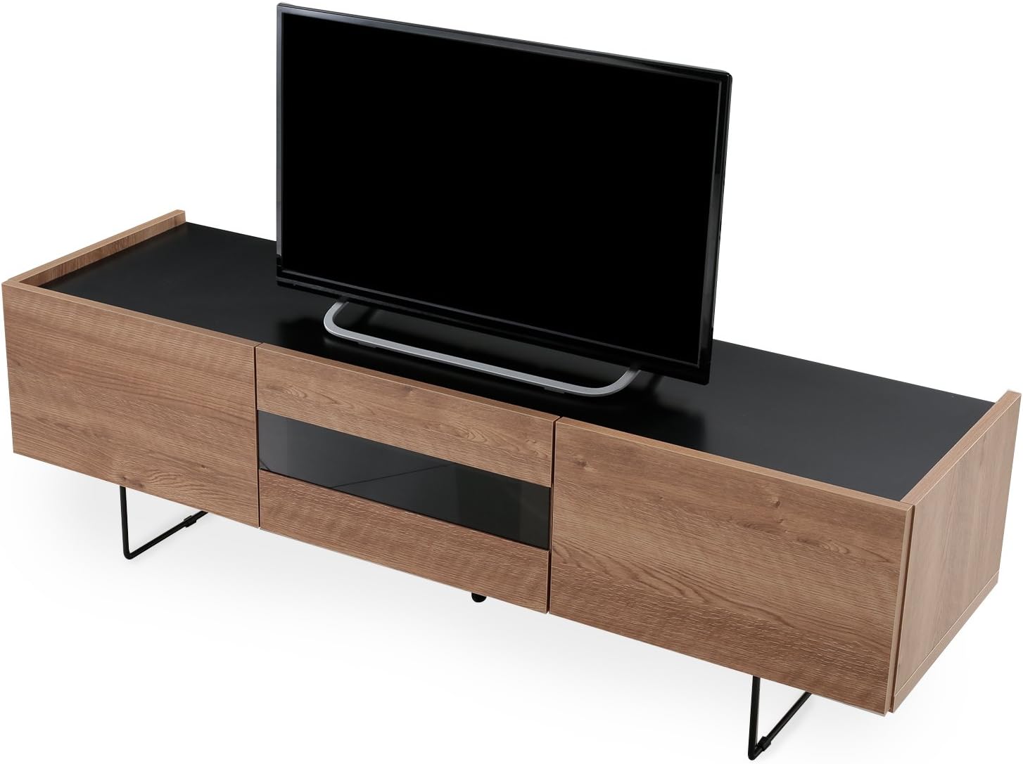 Amazon | LOWYA TVボード テレビ台 テレビボード ローボード 国産 幅150cm 50型 シャビーナチュラル | VEGA CORPORATION | ローボード・テレビ台