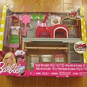 Barbie Pizza Chef Doll and Playset, Playsets - Amazon Canada