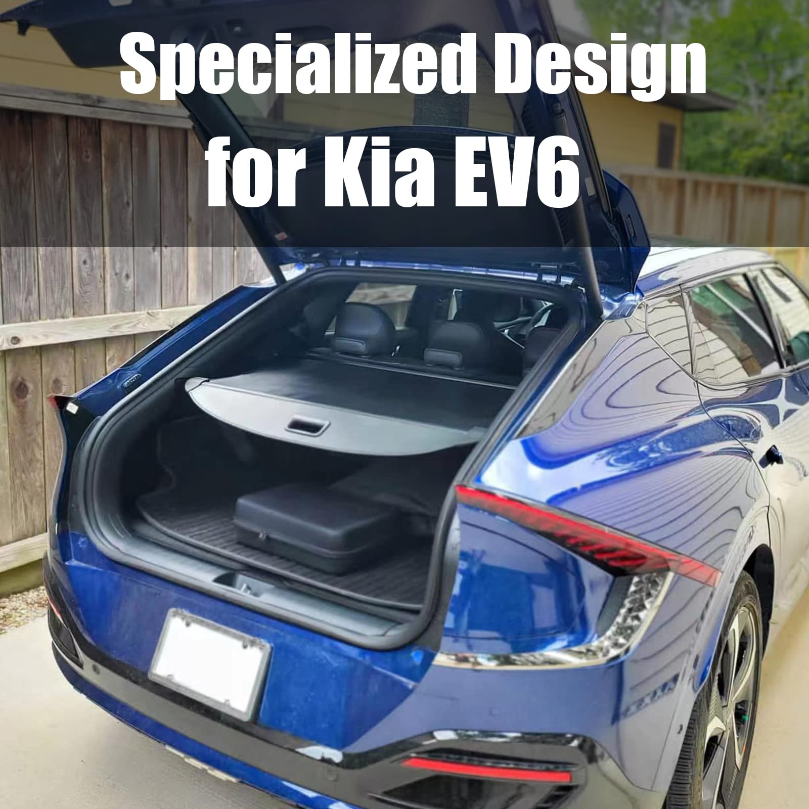 Mua Volcaner Cargo Cover for Kia EV6 Accessories,Leather Retractable ...