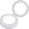 GE Wireless LED Puck Lights, 2 Pack, Battery Operated, 20 Lumens, Touch ...