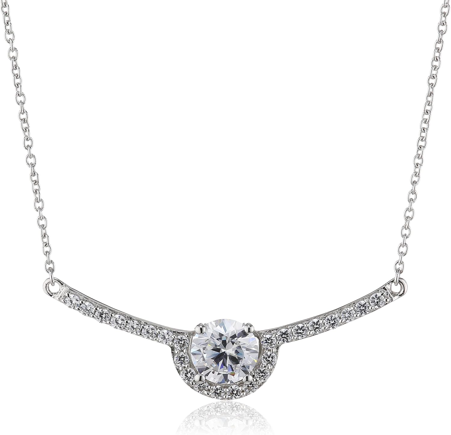 apm Monaco Damen-Halsband 925 Sterling Silber AC2165OX: Amazon.de: Schmuck