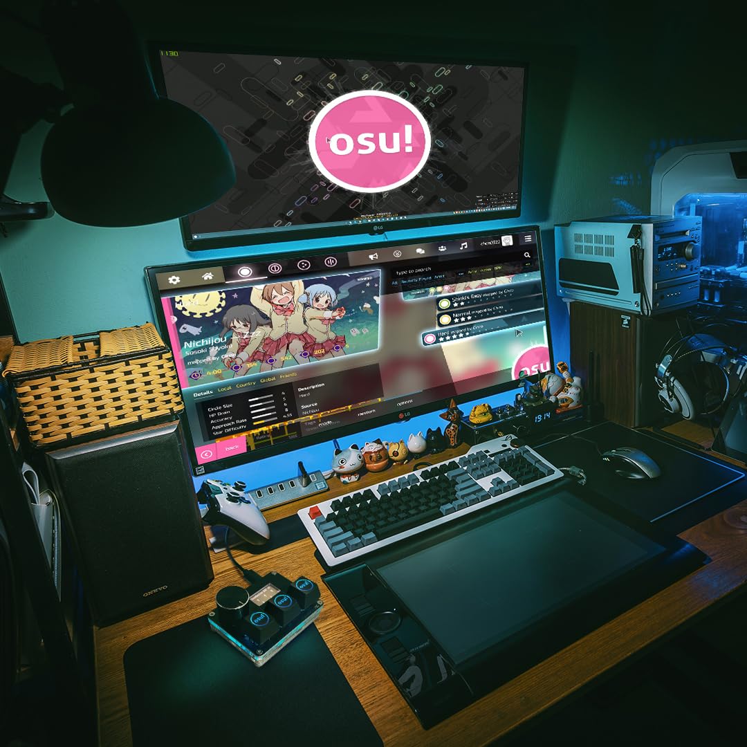 Mua SayoDevice O3C OSU Keyboard Rapid Trigger Hall Switches Magnetic ...