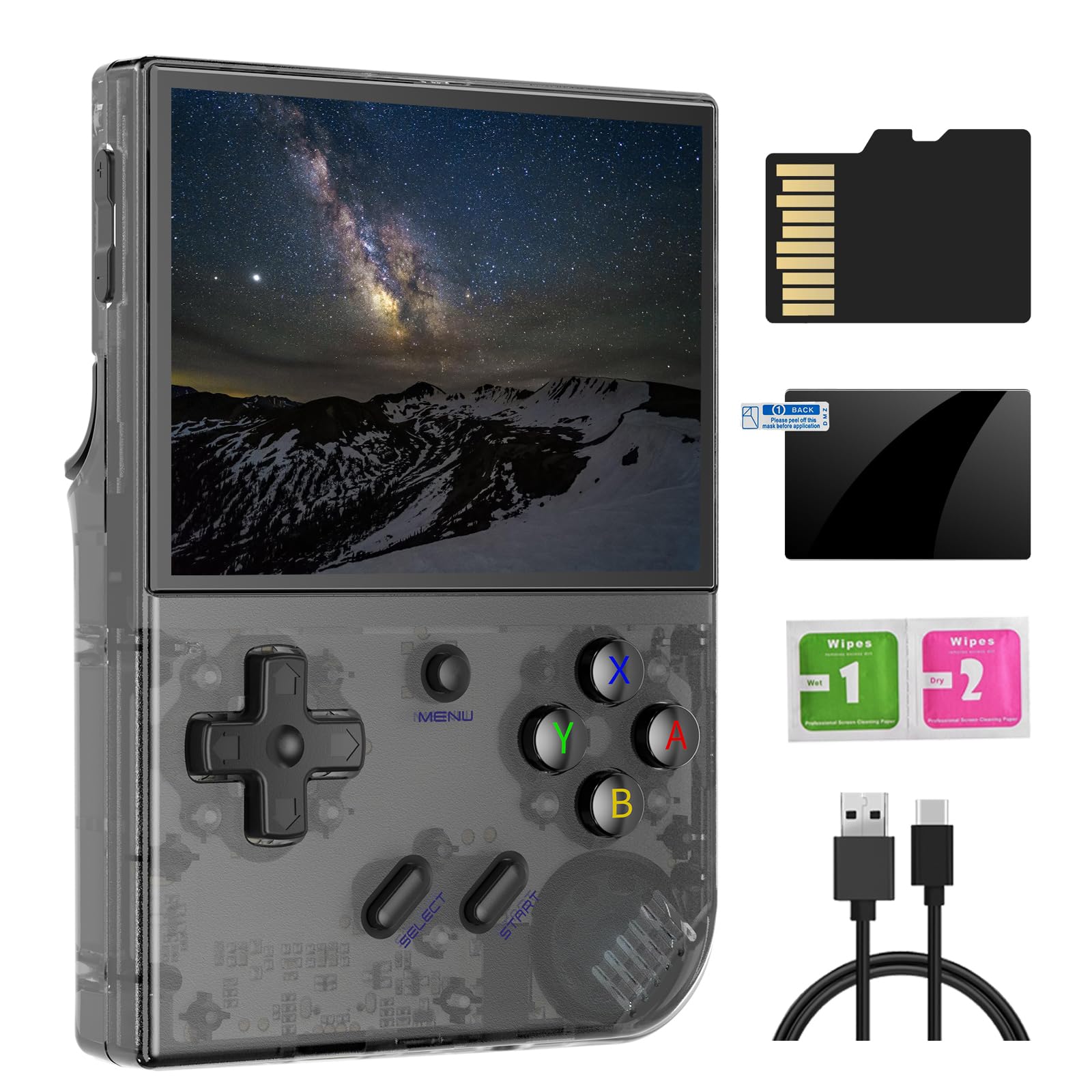 Mua RG35XX 2024 Linux Retro Handheld Game Console 64G TF Card Built-in ...