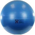 Amazon.com: CanDo Inflatable Exercise Ball -Blue 33.5", Durable Extra ...