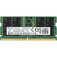 Samsung 16GB DDR5 5600MHz PC5-44800 CL46 SODIMM 1Rx8 Single Rank 1.1V ...