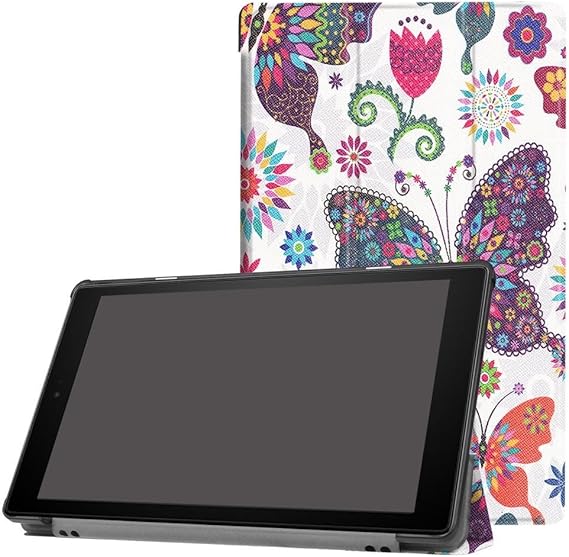 Fire 10 Tablet Case,Kindle Fire HD 10 Case 2017,PU Leather Slim-Fit ...