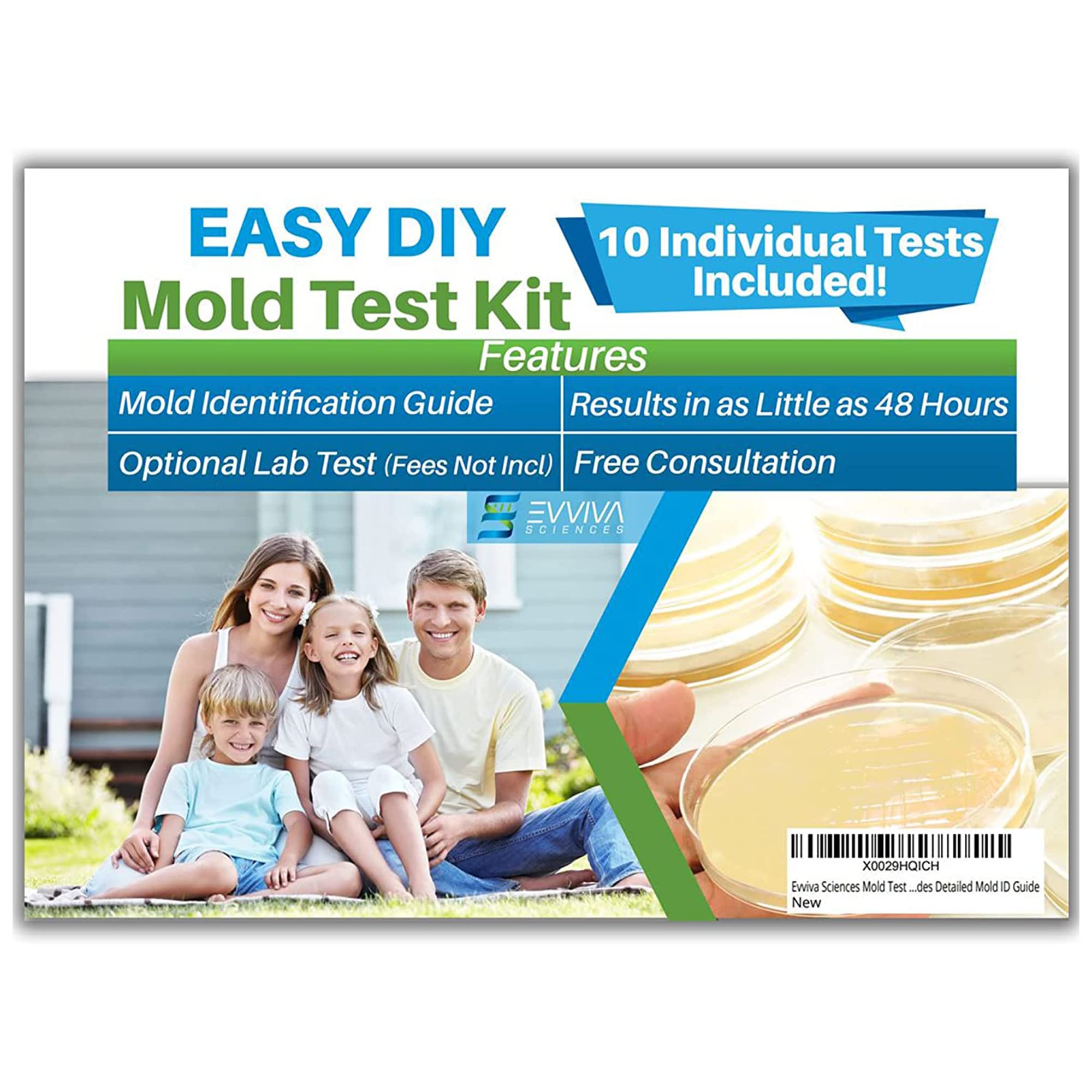 Mua Evviva Sciences Mold Test Kit for Home - 10 Easy Detection Tests w ...
