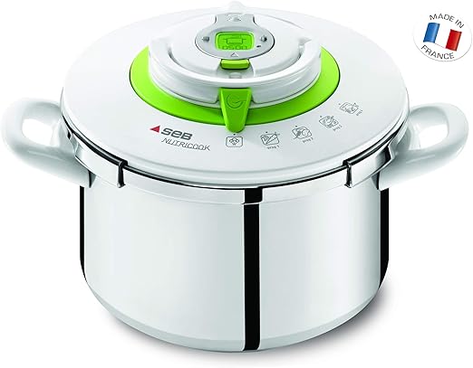 SEB Nutricook P4221403 Pressure Cooker 8 litres: Amazon.co.uk: Kitchen ...