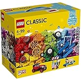 Amazon.com: LEGO Classic Lots of Bricks Construction Toy Set 11030, Build a Smiley Emoji, Parrot ...