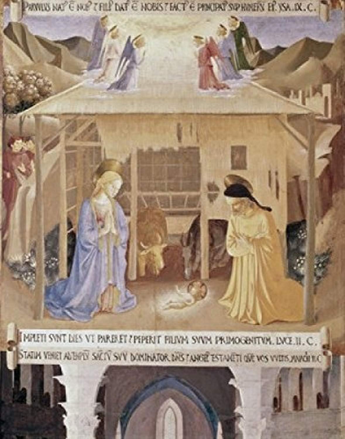 Fra Angelico – The Nativity 1438-1445 Fra Angelico (ca.1395-1455 ...