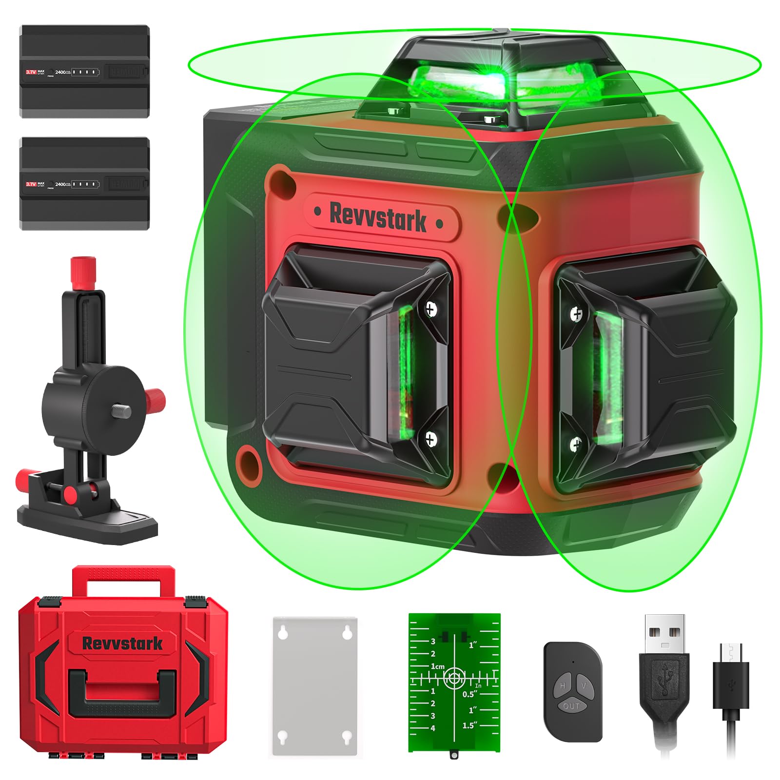 Mua Revvstark Laser Level Pro Kit, 3X360° Self-leveling Tool for ...