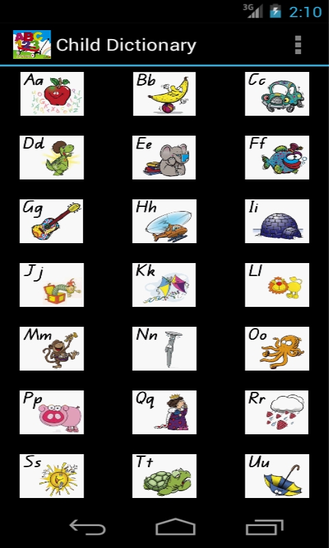 Child Dictionary With Talking Numers and Letters:Amazon.com:Appstore ...