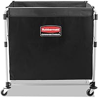 Amazon.com: Rubbermaid 1881750 Collapsible X-Cart Steel Eight Bushel ...