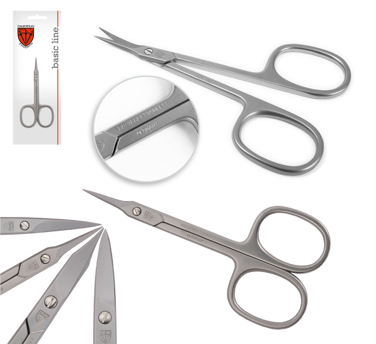 Amazon.com: Denco Professional Cuticle Scissors, 3.5 Inch: Beauty