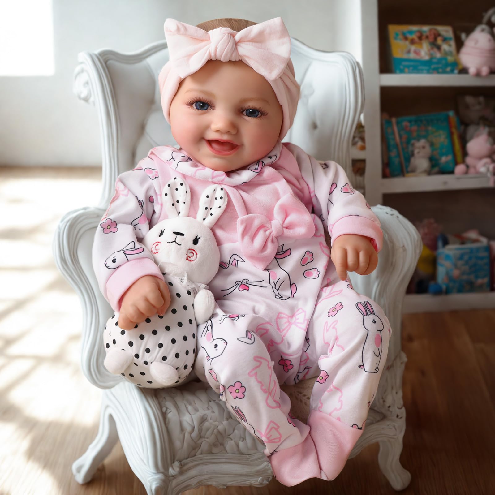 BABESIDE Lifelike Reborn Baby Dolls Girl Summer - 17 inch (Texture ...