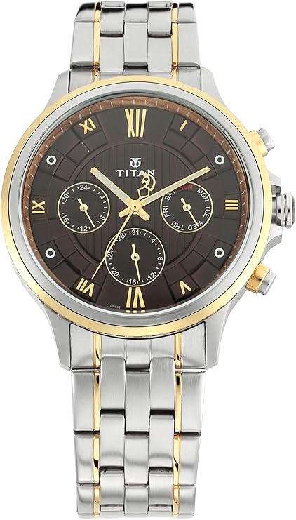 Buy Titan Grandmaster Analog Brown Dial Men's Watch-1787BM01 at Amazon.in