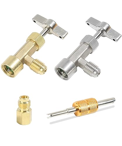 YAKEFLY R134a Can Tap,AC Freon Can Tap Kit for Refilling Automotive Air ...