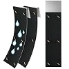 Gutter Noise Dampener- 2 Pack Rain Gutter Downspout Silencer Portable ...