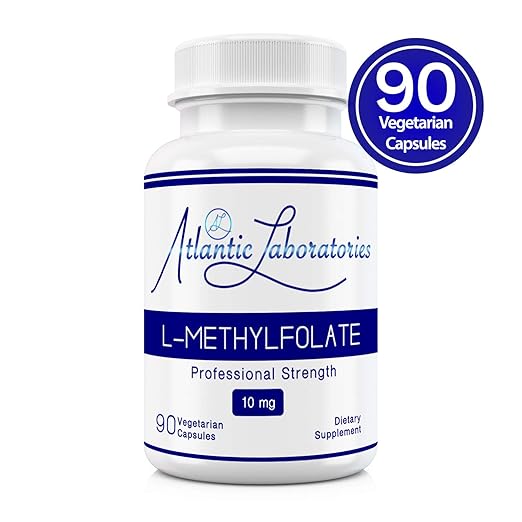 Atlantic Laboratories (5-MTHF) L-Methylfolate 10 mg - 10000 mcg - 90 ...
