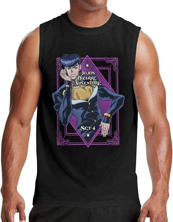 JoJo's Bizarre Adventure Personality Sleeveless Vest T-Shirt Athletic ...