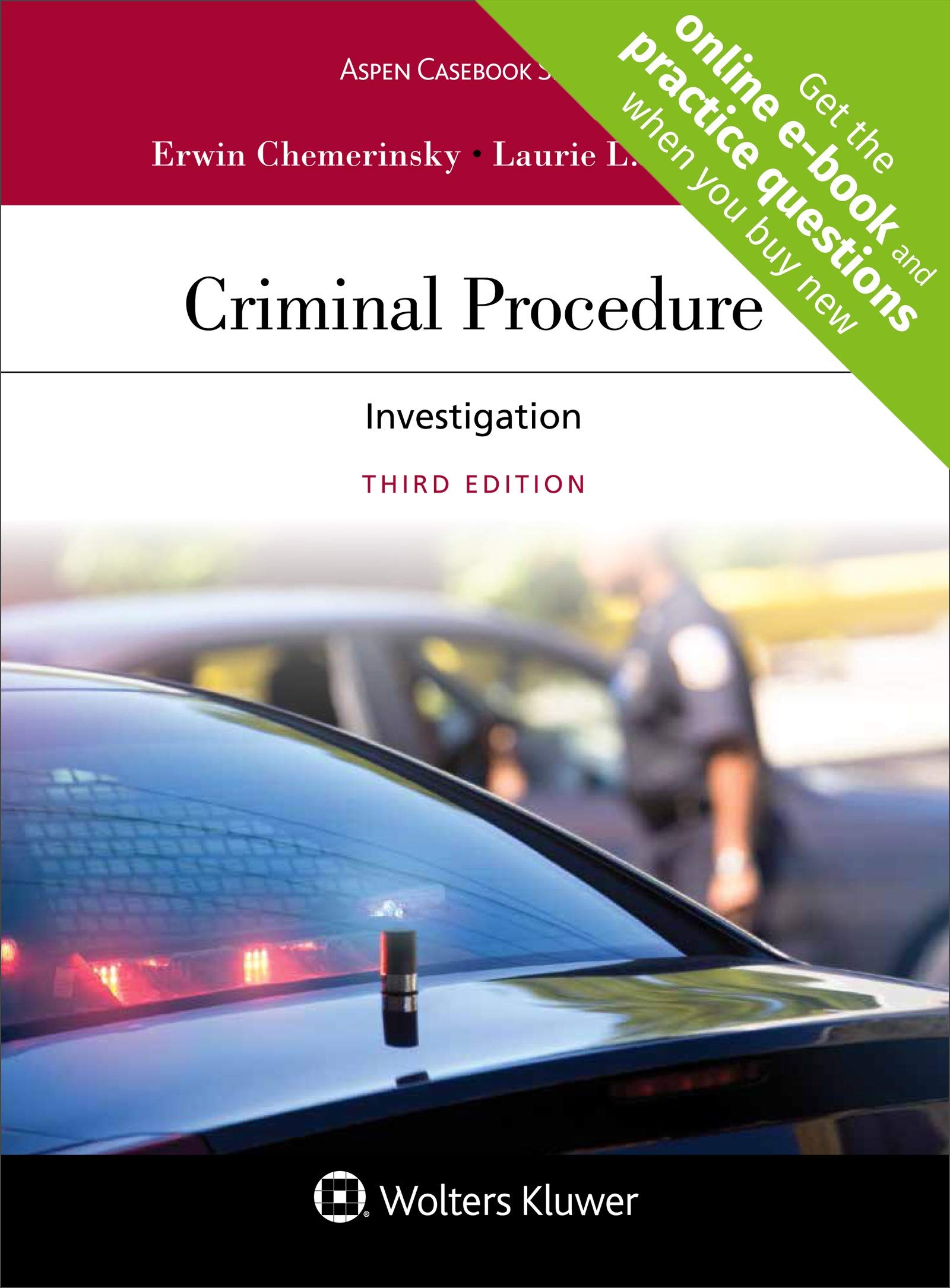 Criminal Procedure: Investigation (Aspen Casebook) | Pricepulse