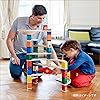 Hape Wooden Quadrilla Marble Run Vertigo Construction with Instruction ...
