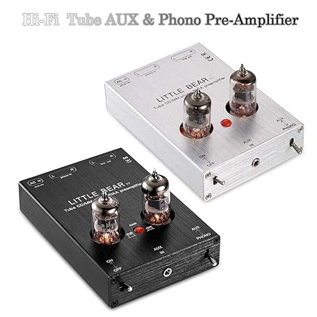 Mua Nobsound Little Bear T7 Valve Tube Preamp Mini Phono Stage RIAA MM ...