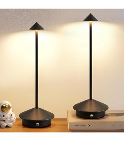 One Fire Battery Operated Table Lamp 3600mAh, Foldable+Portable ...