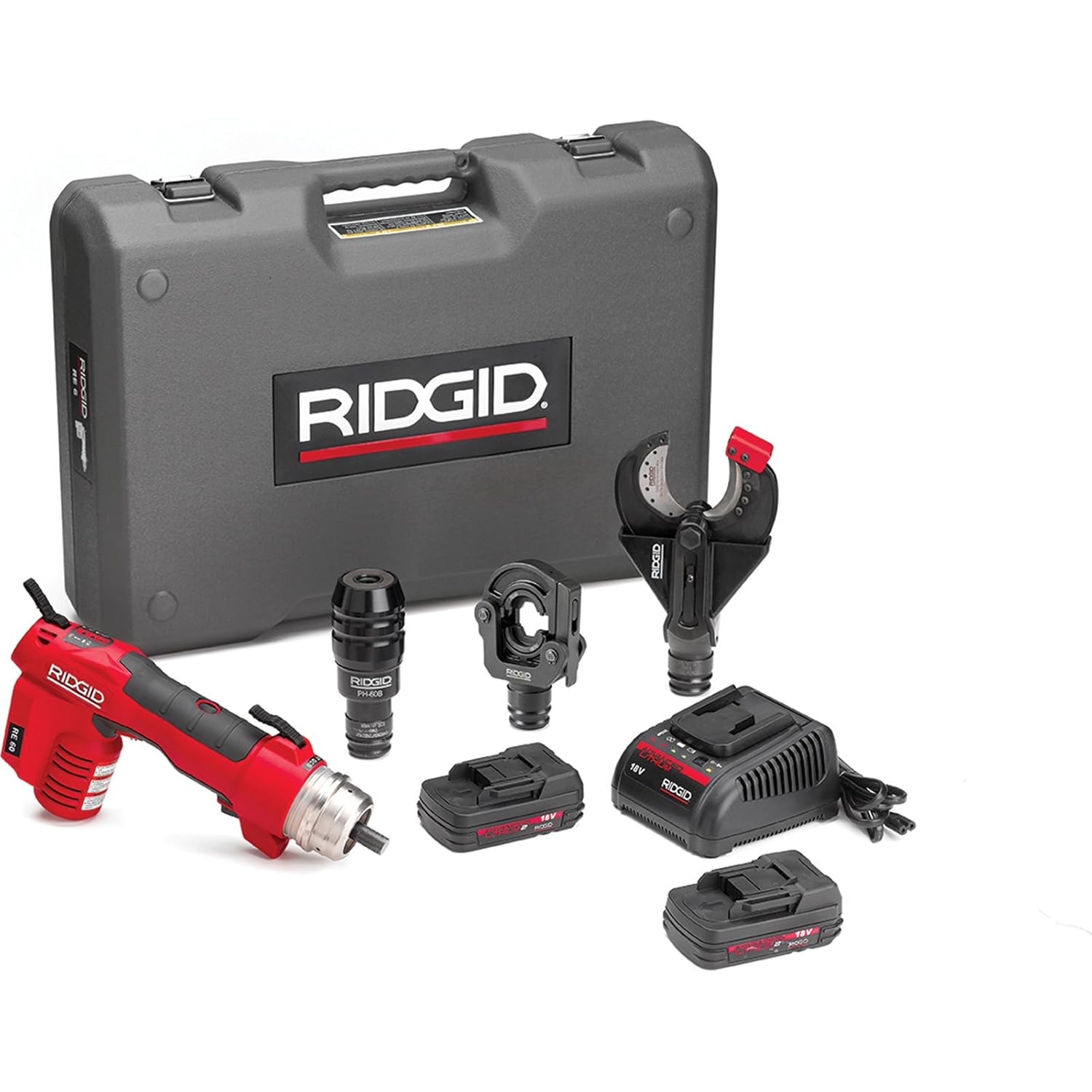 Ridgid RE60 18v Multi Function Tool with Hole Punch, Scissor Cutter ...