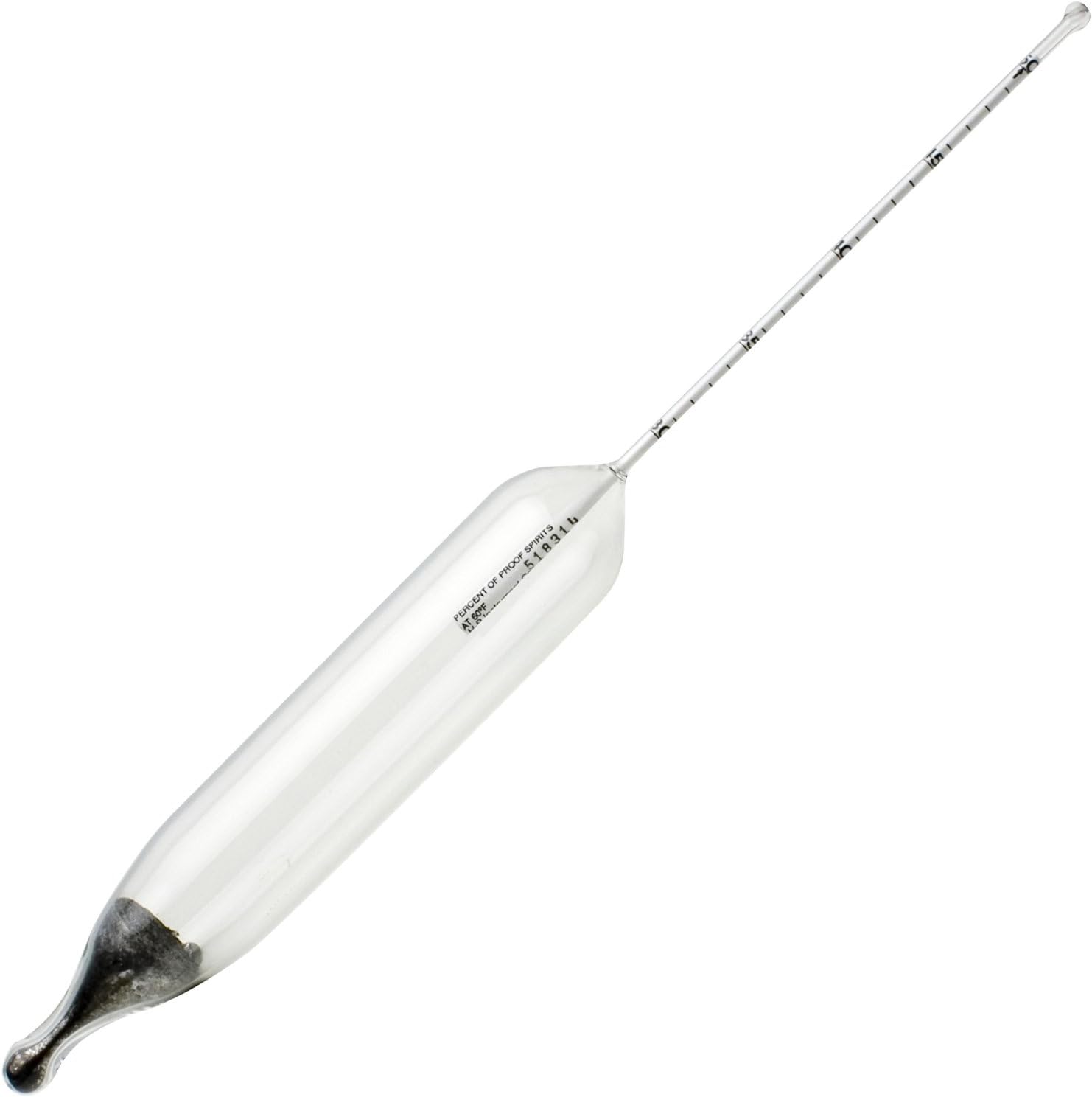 H-B DURAC 45/65 Percent Alcohol Proof Hydrometer (B61807-0200): Science ...