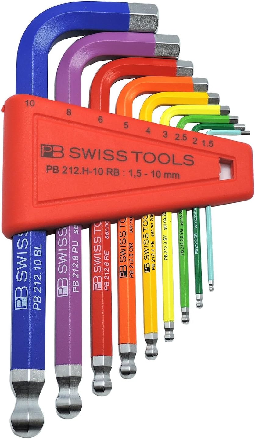 PB Swiss Tools RainBow - Set di borse a brugola: Amazon.it: Fai da te