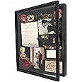 Amazon.com - FramePro Shadow Box 13x16 Front Open with Hinge Beaded Designed Display Case with ...