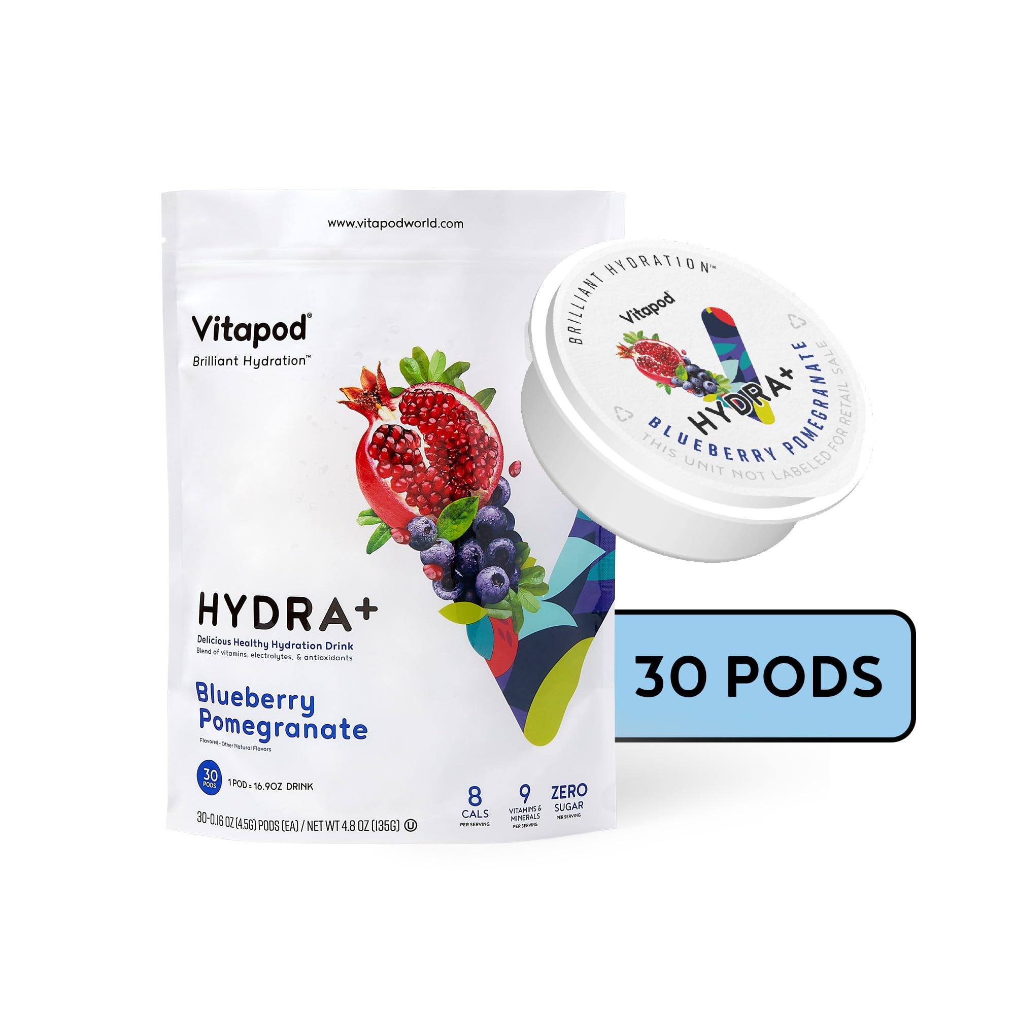 Mua Vitapod Hydra+ Blueberry Pomegranate Healthy Hydration Mix - 30 ...