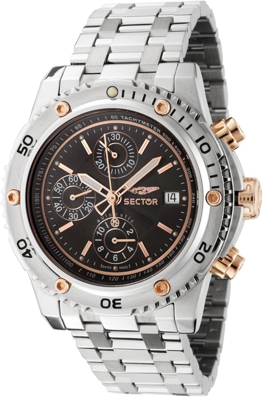 Sector Gents Automatic Chronograph Watch - R2623989027: Amazon.co.uk ...
